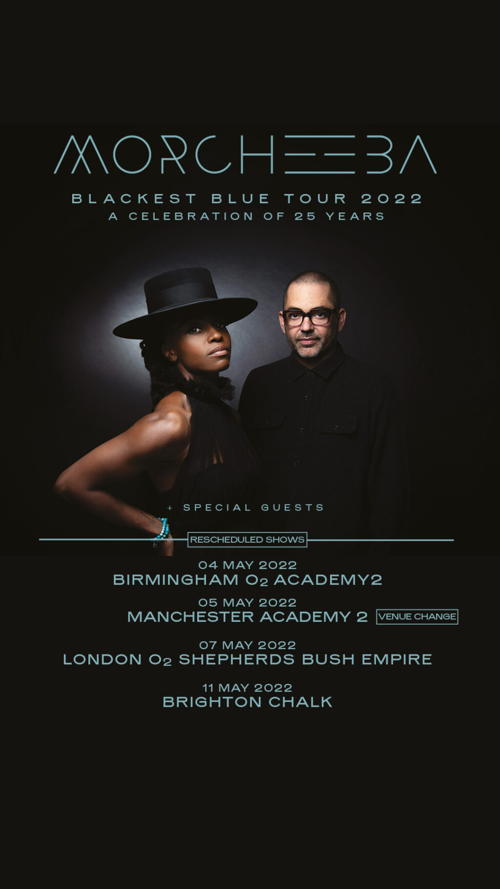 News: Morcheeba Announce Blackest Blue Tour 2022 – A Celebration of 25 ...