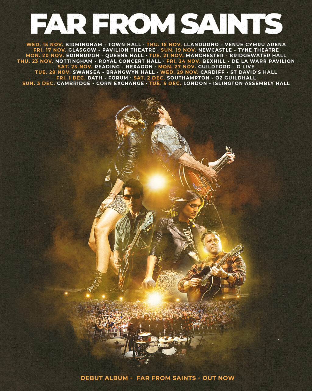 News: Far From Saints Announce Major UK Headline Tour