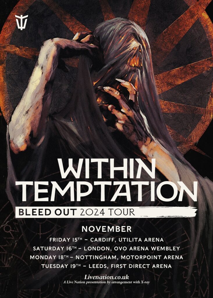 News: Within Temptation Announces the Bleed Out 2024 Tour