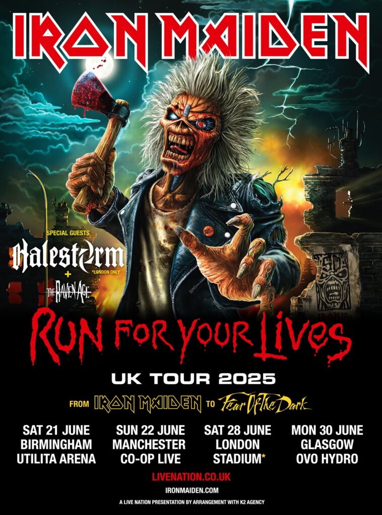 News: Iron Maiden Announce ‘Run For Your Lives’ 2025/2026 World Tour