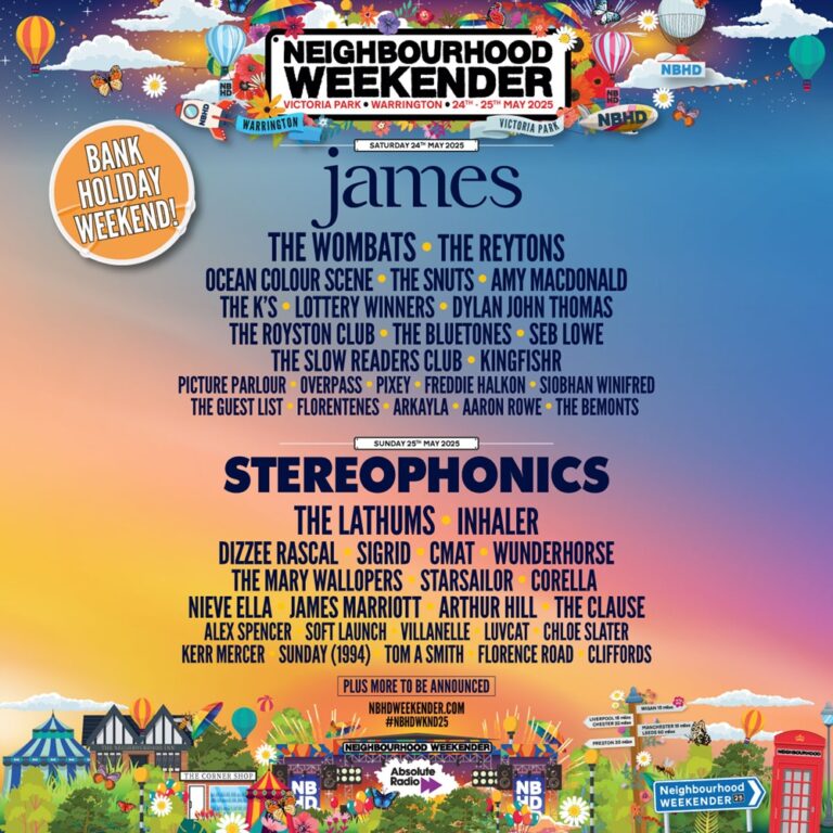 News: Neighbourhood Weekender Reveals More Names Joining Stereophonics ...