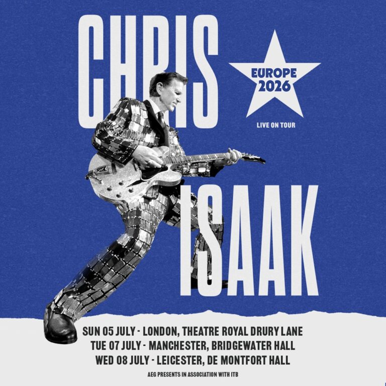 News: Chris Isaak Announces Trio Of UK Dates For 2026